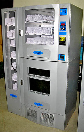 (5) New Office Deli Refrigerated Vending Machines